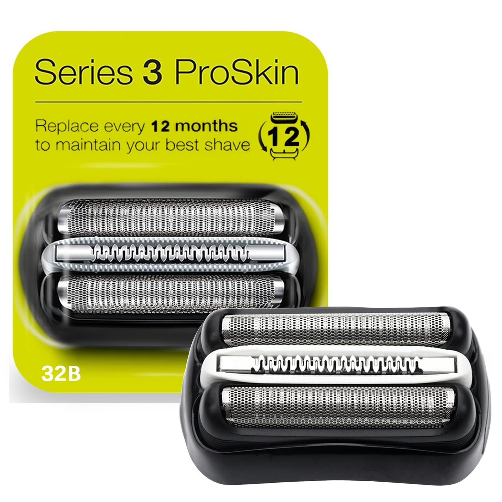 【特売】Wone ブラウン シリーズ3用 series3 32B シェーバー替刃 網刃・内刃一体型 髭剃り 交換ヘッド 3010s/3080s/3020s/3040s/3030s/3050cc ...