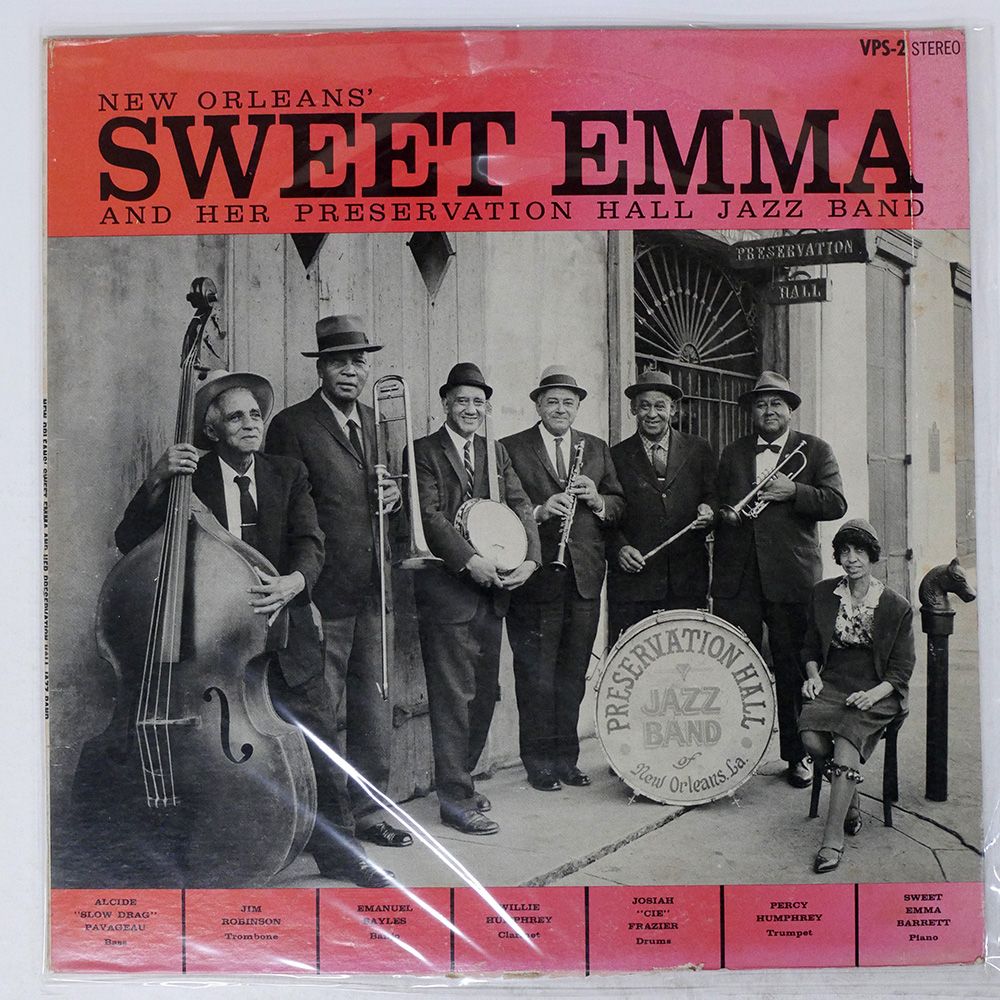 US盤 EMMA BARRETT/NEW ORLEANS' SWEET EMMA AND HER PRESERVATION HALL JAZZ ...