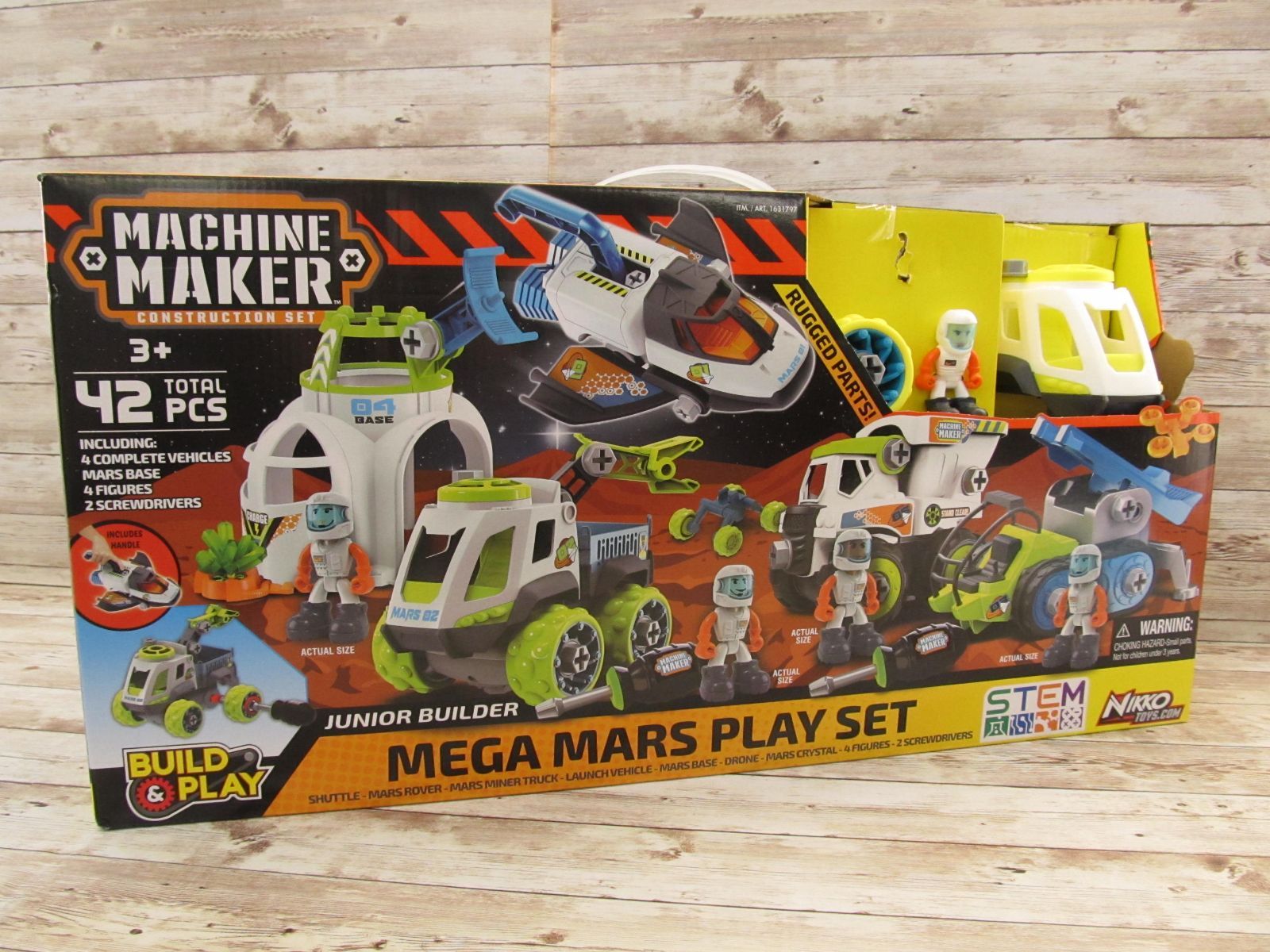 マシンメーカー MEGA MARS PLAY SET 42ピースセット/ ZQ - メルカリ