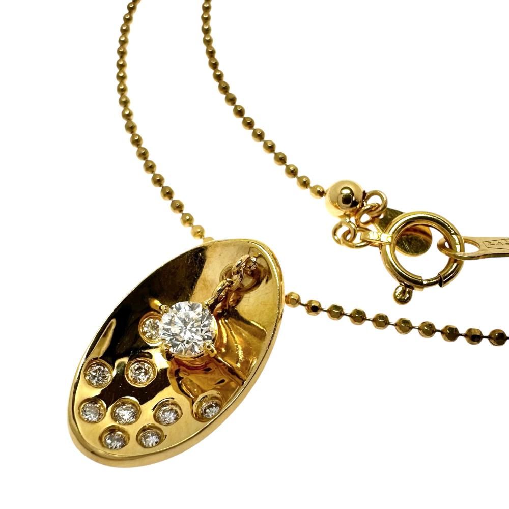 LA SOMA/ラソマ ダイヤモンド 0.18/計0.10ct ネックレス K18ゴールド 18金 6.0g 46cm レディース 【中古】【真子質店】【NN】 - メルカリ