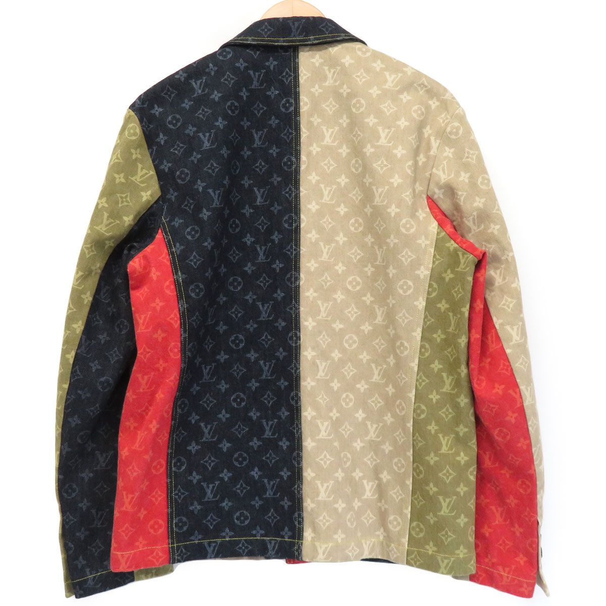 ルイヴィトン NIGO コラボ モノグラム デニムジャケット RM221M ルイヴィトン NIGO コラボ モノグラム デニムジャケット RM221M