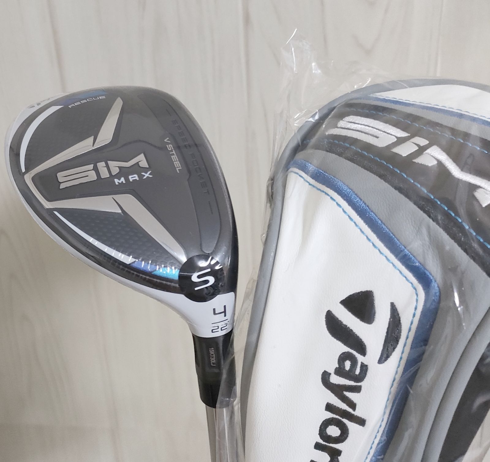 【新品】SIM MAX シム マックス 4U 純正スチールS ヘッドカバー付 - ホールインワンショップ - メルカリ