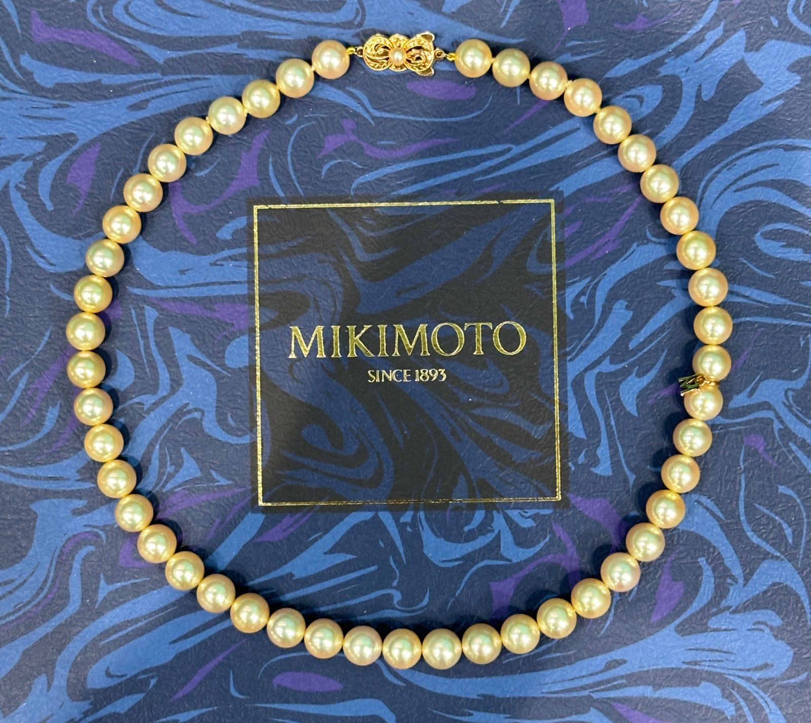 MIKIMOTOミキモト K18 あこや真珠8.5〜8.9㎜ネックレス - メルカリ