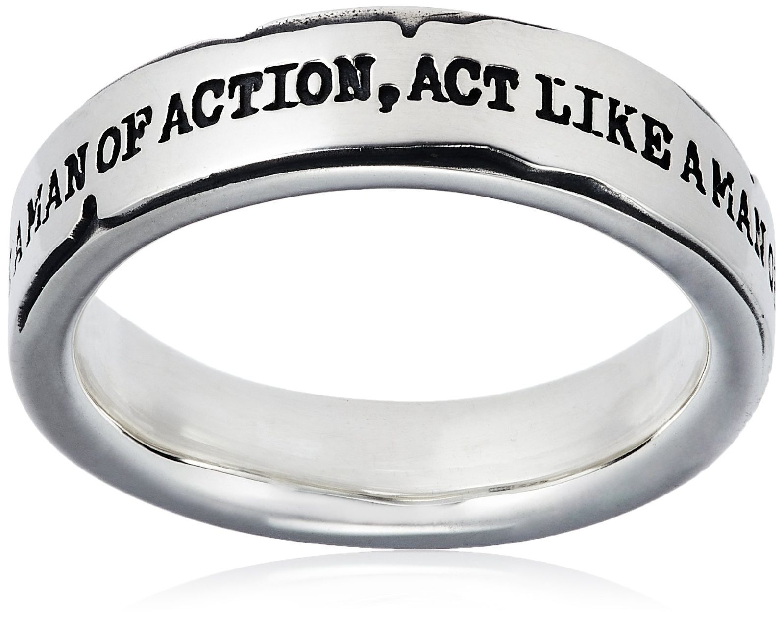 【数量限定】Dr MONROE メッセージリング シルバー925 [ドクターモンロー] FC-253-SV-23 日本サイズ23号 - メルカリ