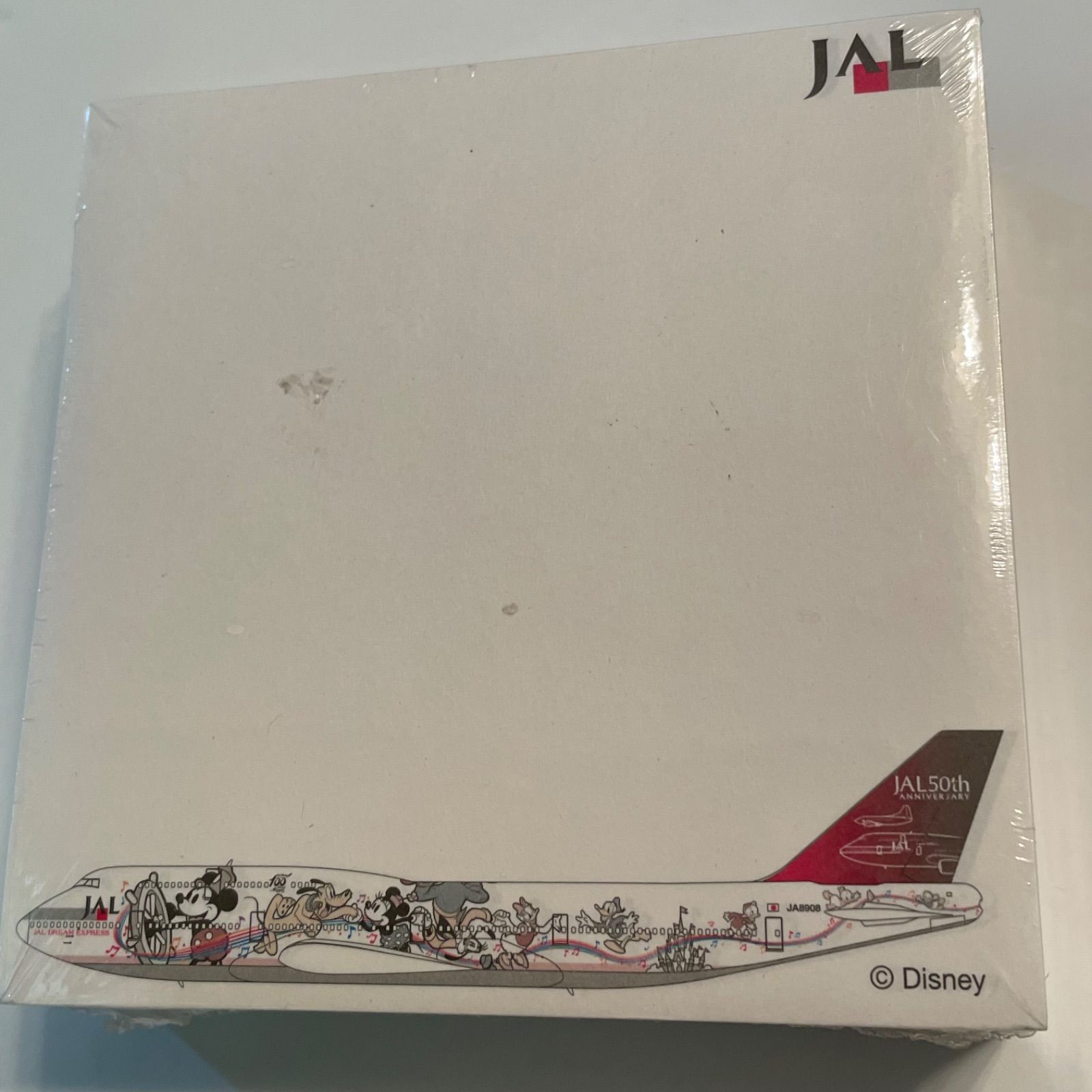 JAL 日本航空 50周年記念 ディズニードリームエクスプレス ボーイング747-400 メモパッド - メルカリ
