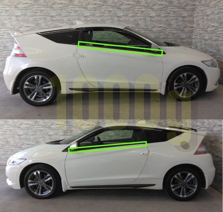 【ホンダ純正新品】HONDA 未使用品 ★超希少品★ CR-Z ZF1 ZF2 ドア 水切りモール 左右セット ベルトモール ZF1 ZF2 2010/2-2013/9 - メルカリ