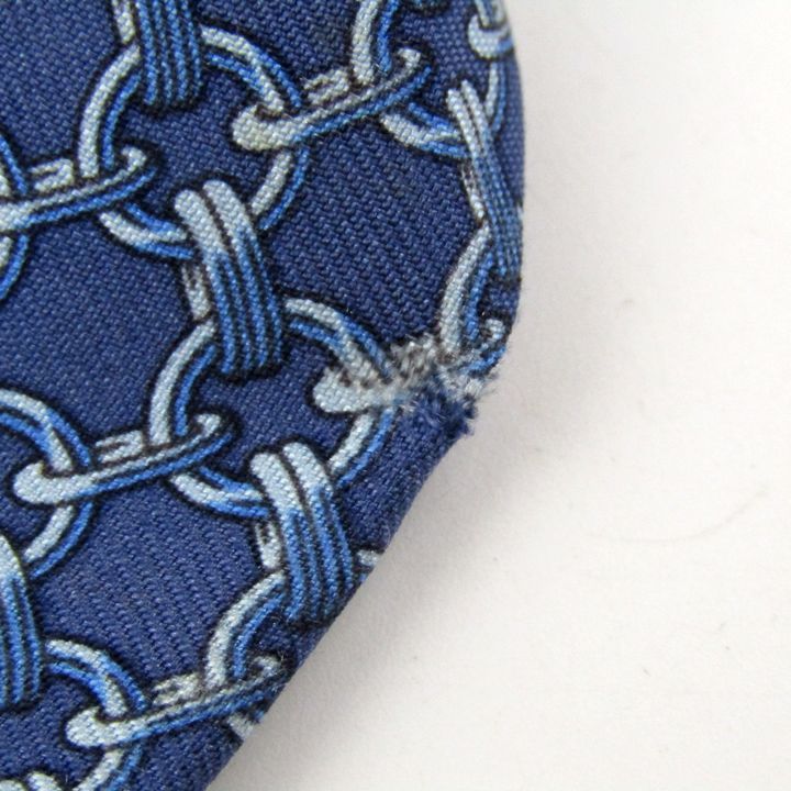 エルメス ネクタイ ブランド 総柄 チェーン シルク フランス製 エルメス ネクタイ ブランド 総柄 チェーン シルク フランス製