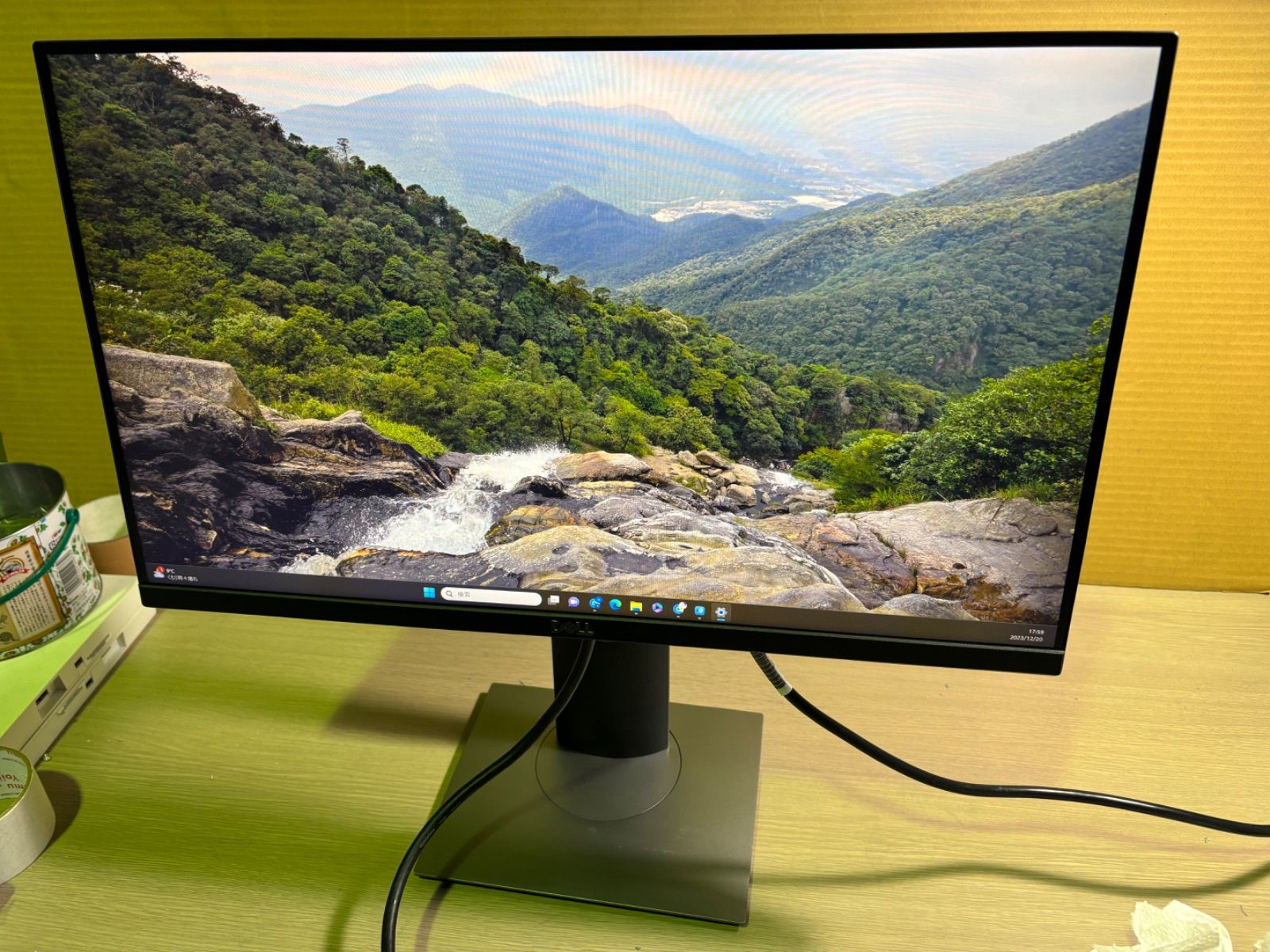 HDMI付き/中古DELLモニター型番2219h電源ケーブルとHDMIケーブル付属 - メルカリ