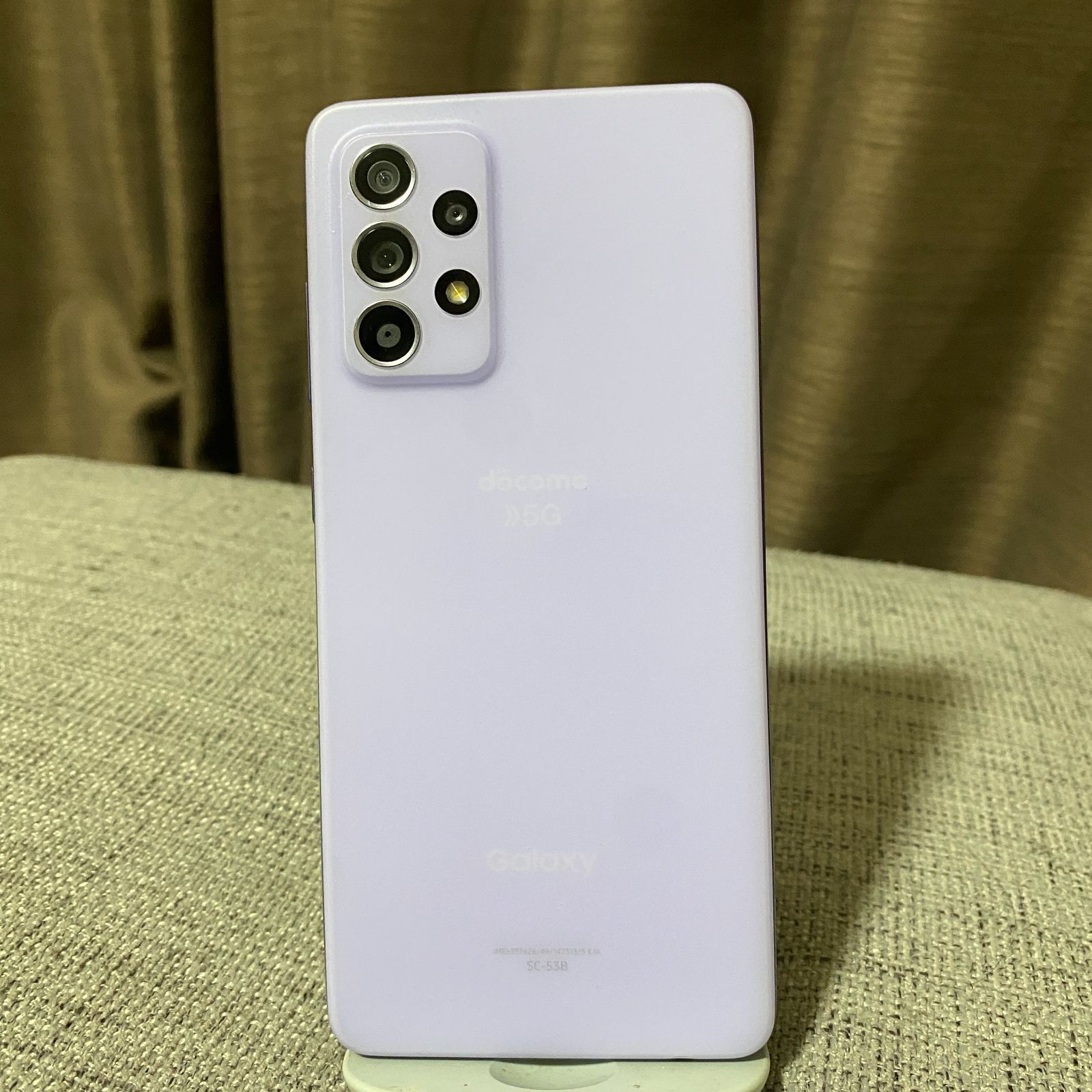 Galaxy A52 5G SC‐53B パープル 紫 128GB docomo ドコモ SIMフリー A4 - メルカリ