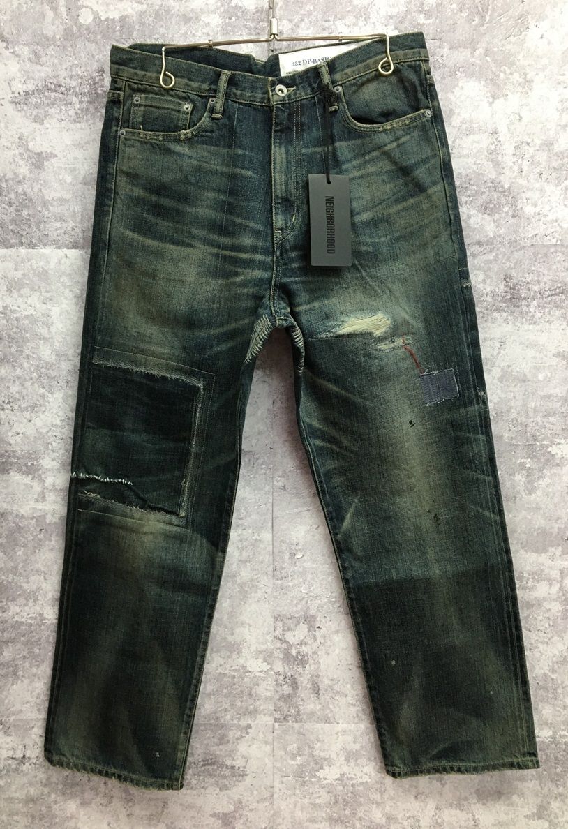 NEIGHBORHOOD SAVAGE DENIM DP BASIC PANTS 23AW INDIGO ネイバーフッド サベージデニム ベーシックパンツ【3436-004】 - メルカリ