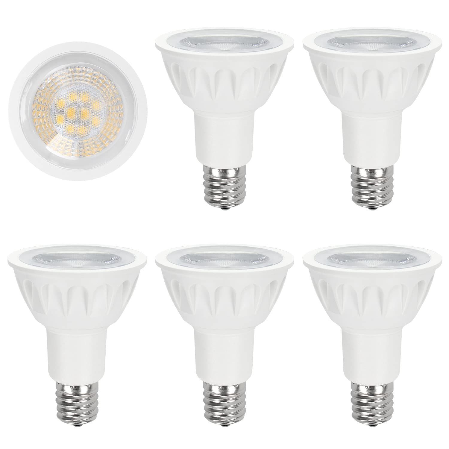 ユニグローリー E17口金 LED電球 スポットライト 電球色 5W 50W形相当 500lm ビーム電球 ハロゲン電球タイプ 密閉器具対応 非調光 AC85-265V 長寿命 省エネ PSE ...