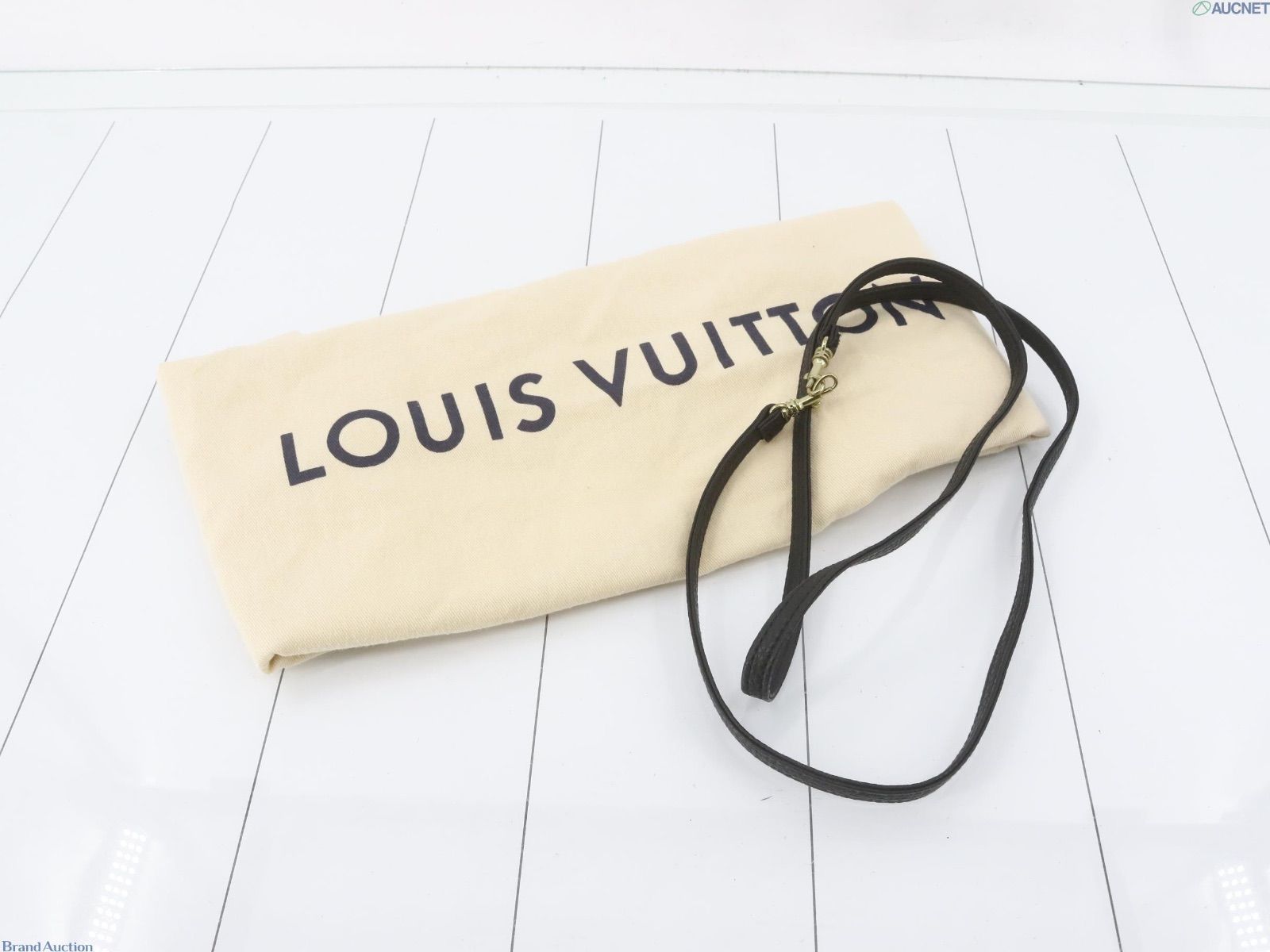 ルイ ヴィトン ナノ バケット 2Way 斜め掛け ハンドバッグ コットン