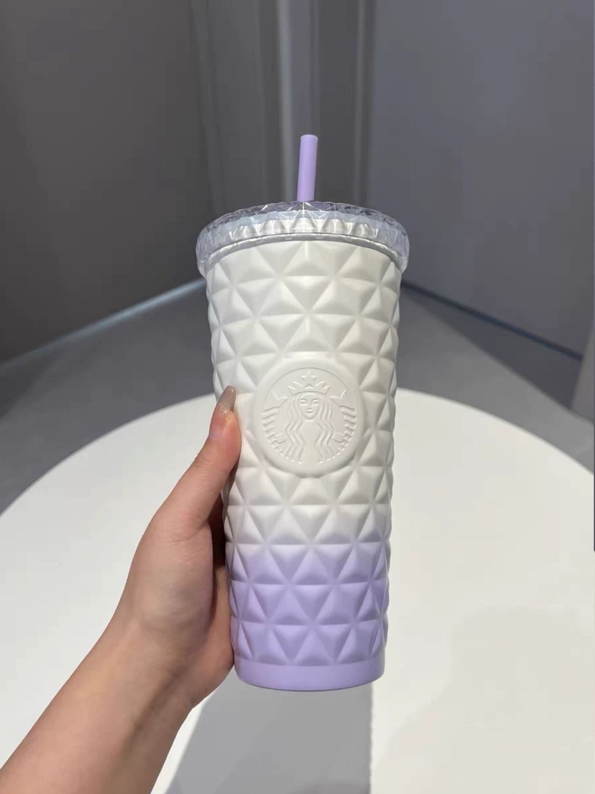 STARBUCKS スターバックス 新品 MD ダイオンコールドカップ 591ml ステンレス タンブラー グラデーション パープル 韓国限定 - メルカリ