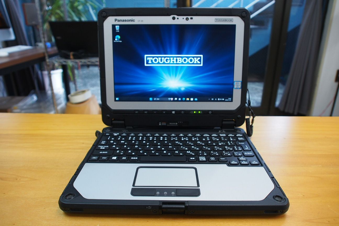 Panasonic CF-20 タフブック Core-i5/4GB/SSD128GB/10.1インチタブレット/Windows11Pro ...