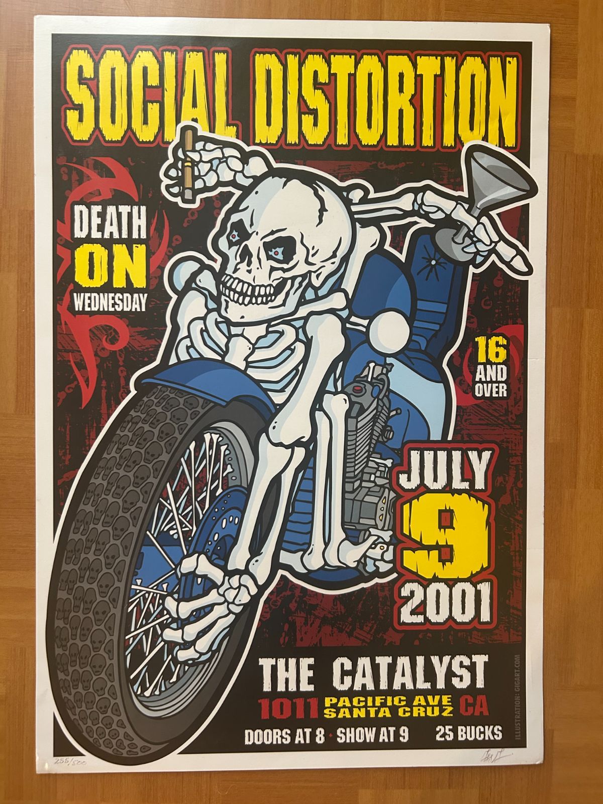 SOCIAL DISTORTION ソーシャル・ディストーション / Santa Cruz at the Catalyst 2001 ...