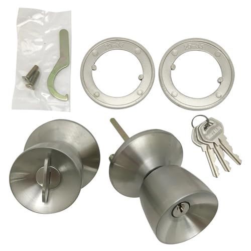 新品 MIWA HMシリーズ用。HM・145HM・145SP・145M・145L対応 アルファ ALPHA 万能取替ドアノブ錠。美和ロックHM用。2本足軸タイプ握り玉 33KN-TRW-32D ...