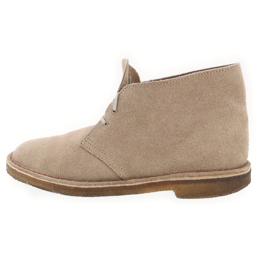 Clarks (クラークス) DESERT BOOT デザートブーツ スウェード チャッカブーツ ベージュ UK8/26.0cm 26107881 - メルカリ