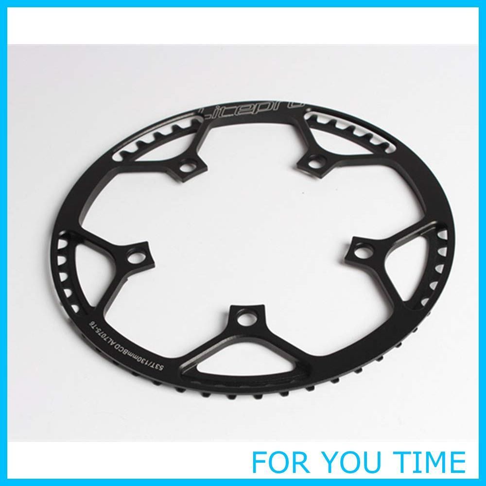 【数量限定】Litepro BCD130ラウンドプレートシングルディスクギア折りたたみBMX小型自転車自転車45T 47T 53T 56T ...