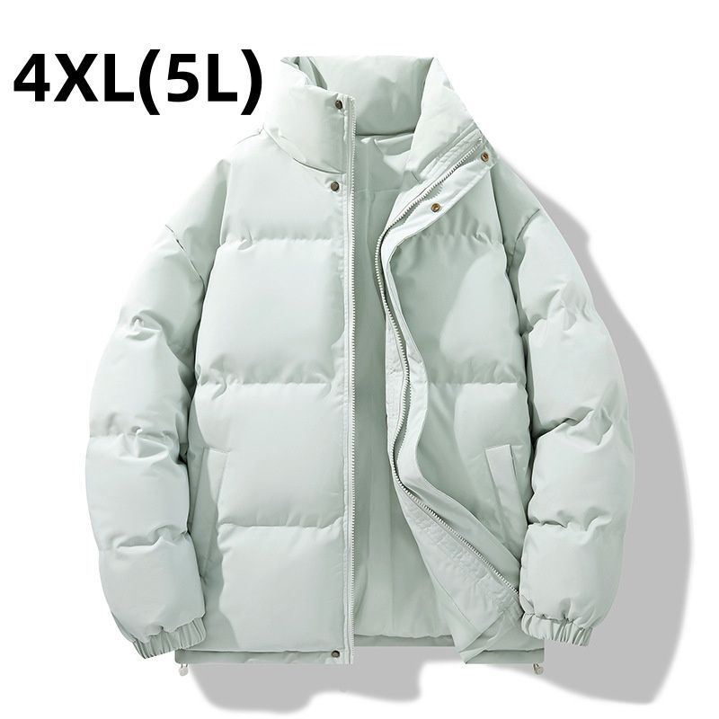 ダウンジャケット メンズ レディース ブルゾン スタンドカラー 純色 単色 厚手 コート 男女兼用 保温 防寒 ブルー 4XL(5L) - メルカリ