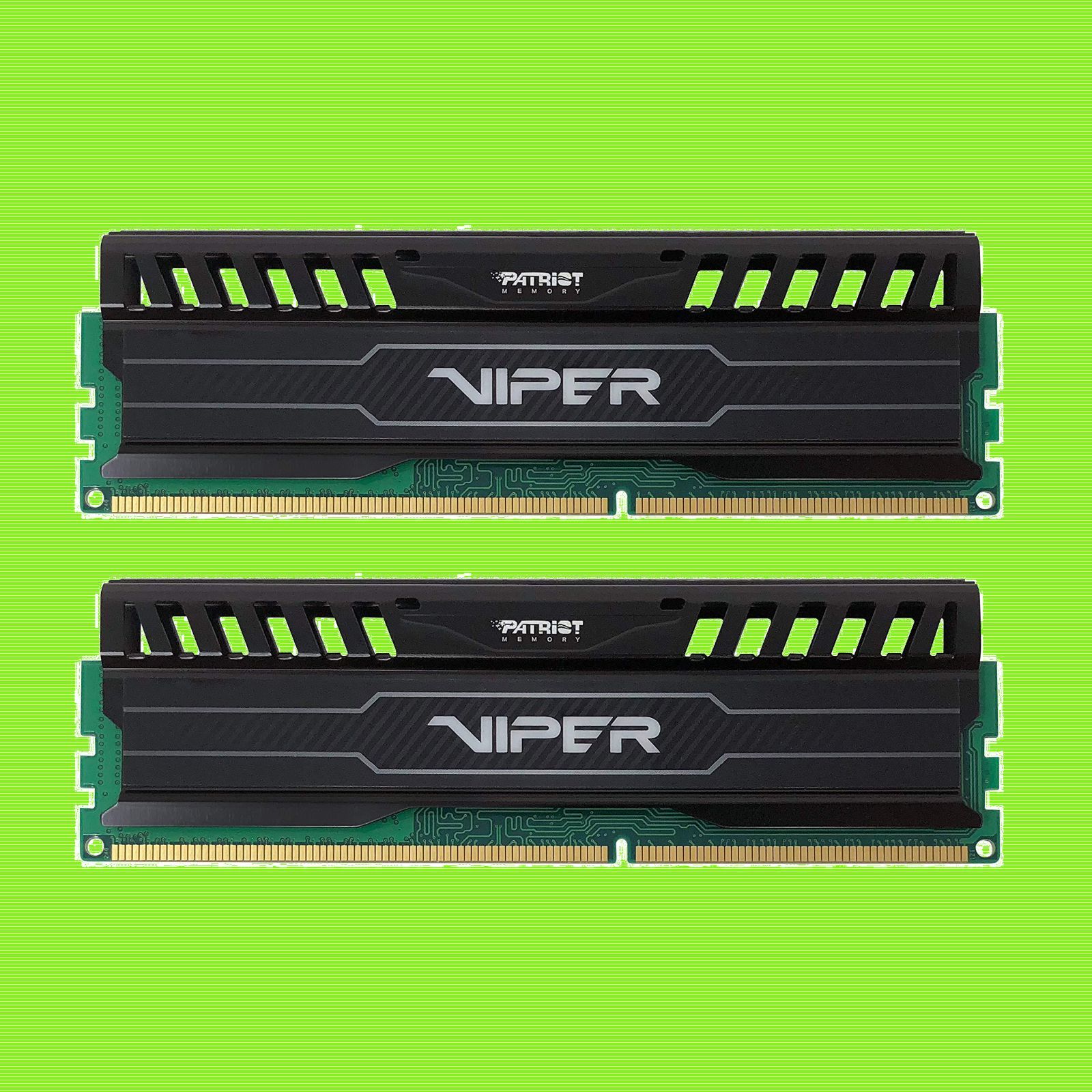 DDR3 1866MHz PC3-15000 Series 16GBキット (2 Viper3 x 8GB) Memory デスクトップ用メモリ CL10 Patriot ...