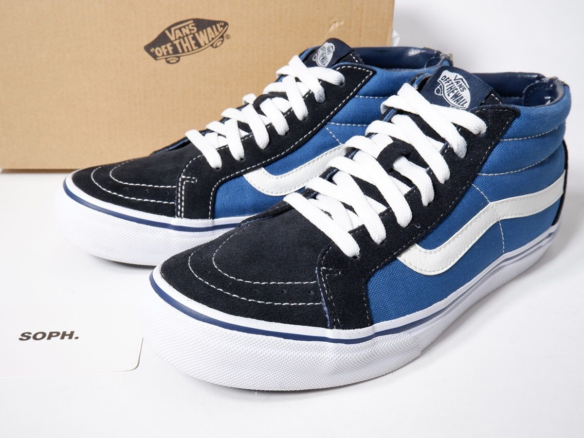 VANS/バンズ SOPHNET.ソフネット別注V37CL SK8-MID ZIP UP【US8(26cm)】【MFWA73775】 - メルカリ