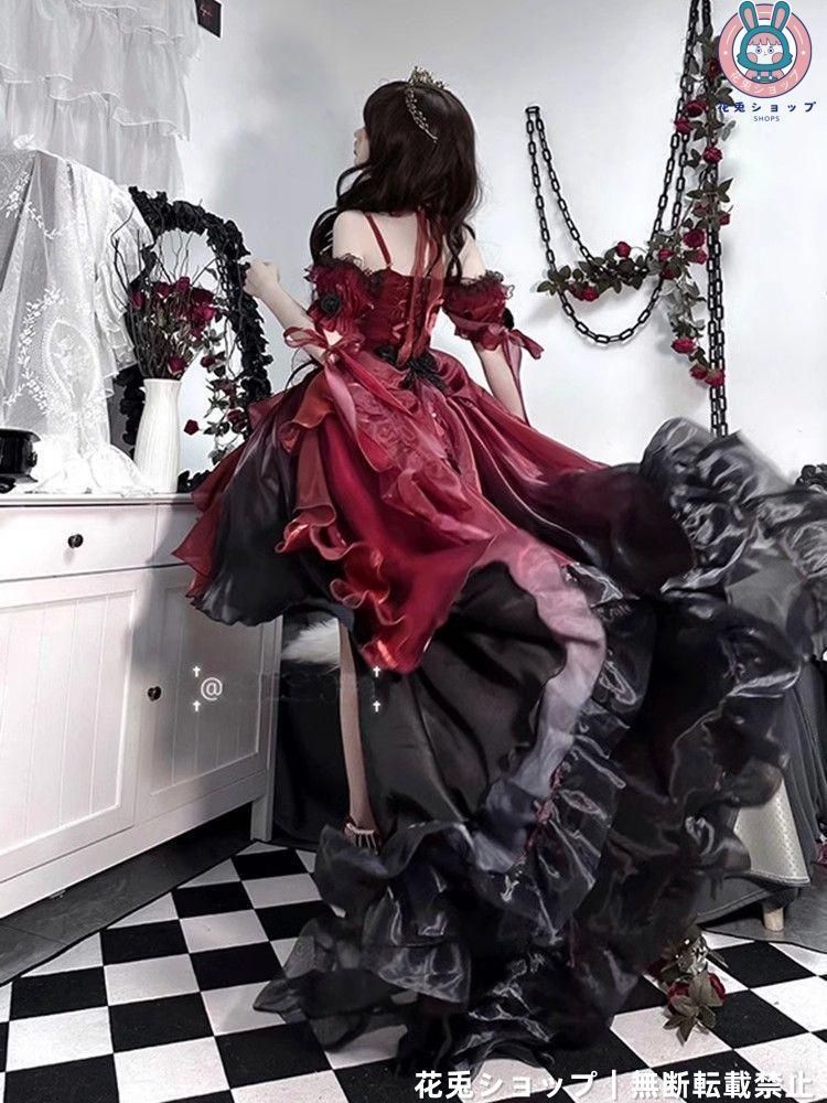 LT-64 豪華姫系 セール lolita 可愛 レトロ風 オリジナル 洋服