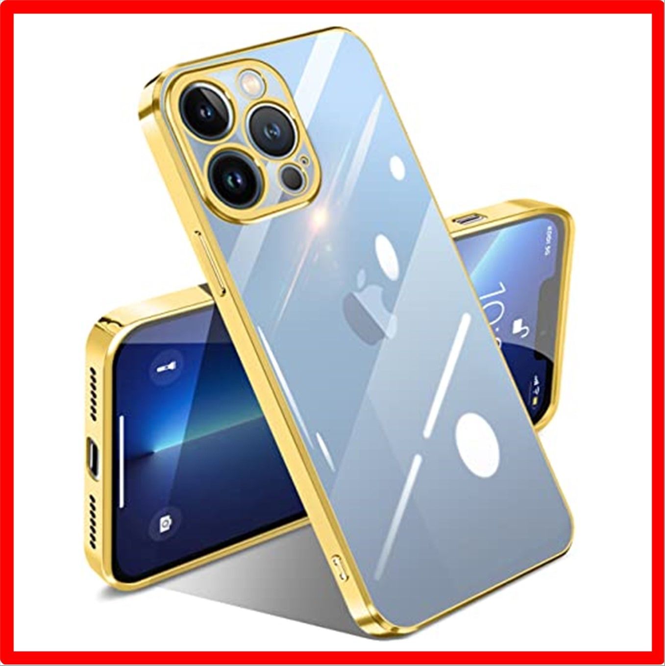 【匿名配送】 iPhone 13 Pro Max_ゴールデン iPhone13 Pro Max ケース クリア 透明 耐衝撃 アイフォン13pro max カバ - メルカリ