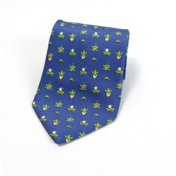 サルバトーレフェラガモ シルク ネクタイ 中古 Aランク Salvatore