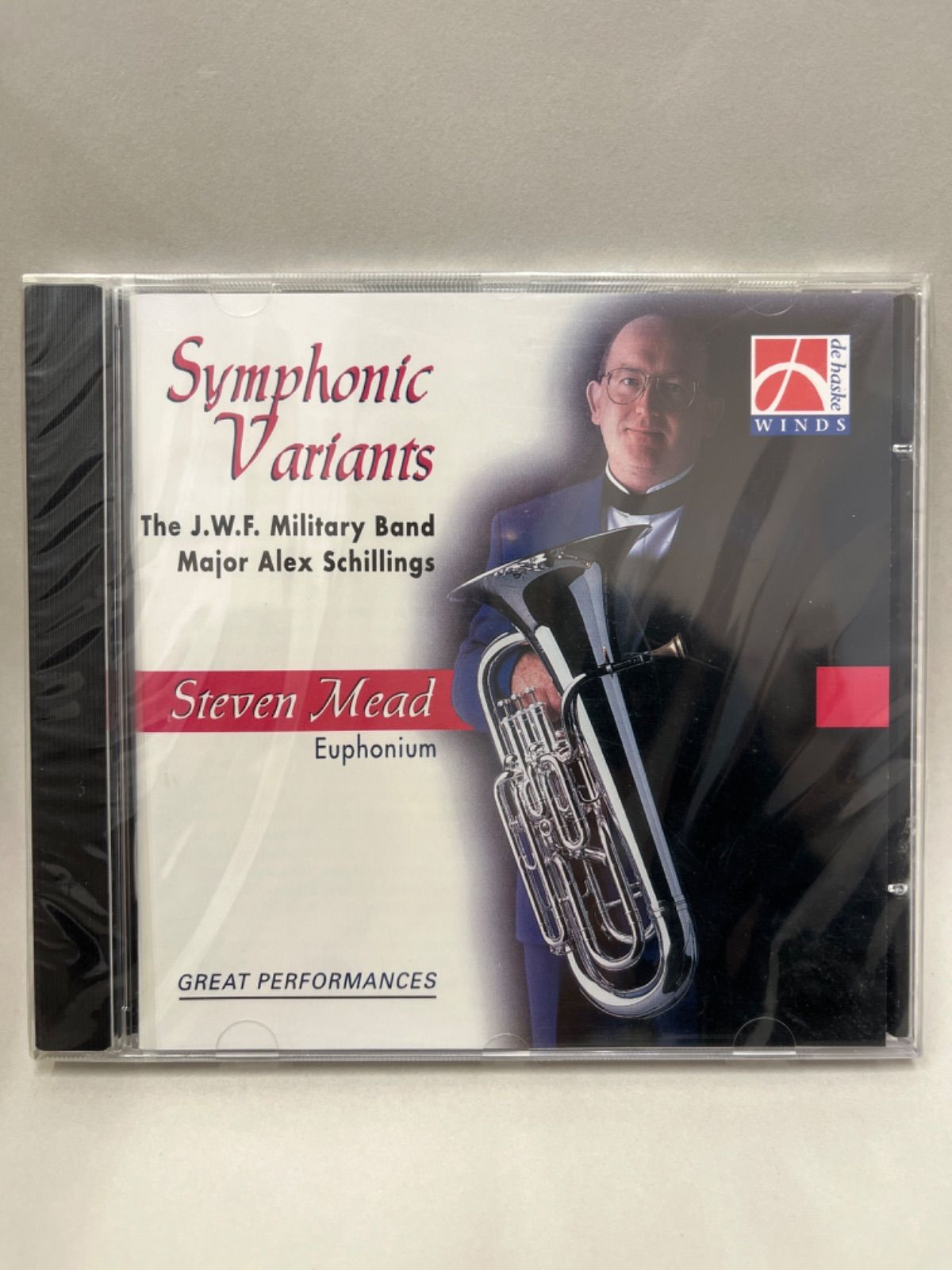 【新品・未開封（訳あり）】CD スティーブン・ミード Steven Mead Symphonic Variants Euphonium ...