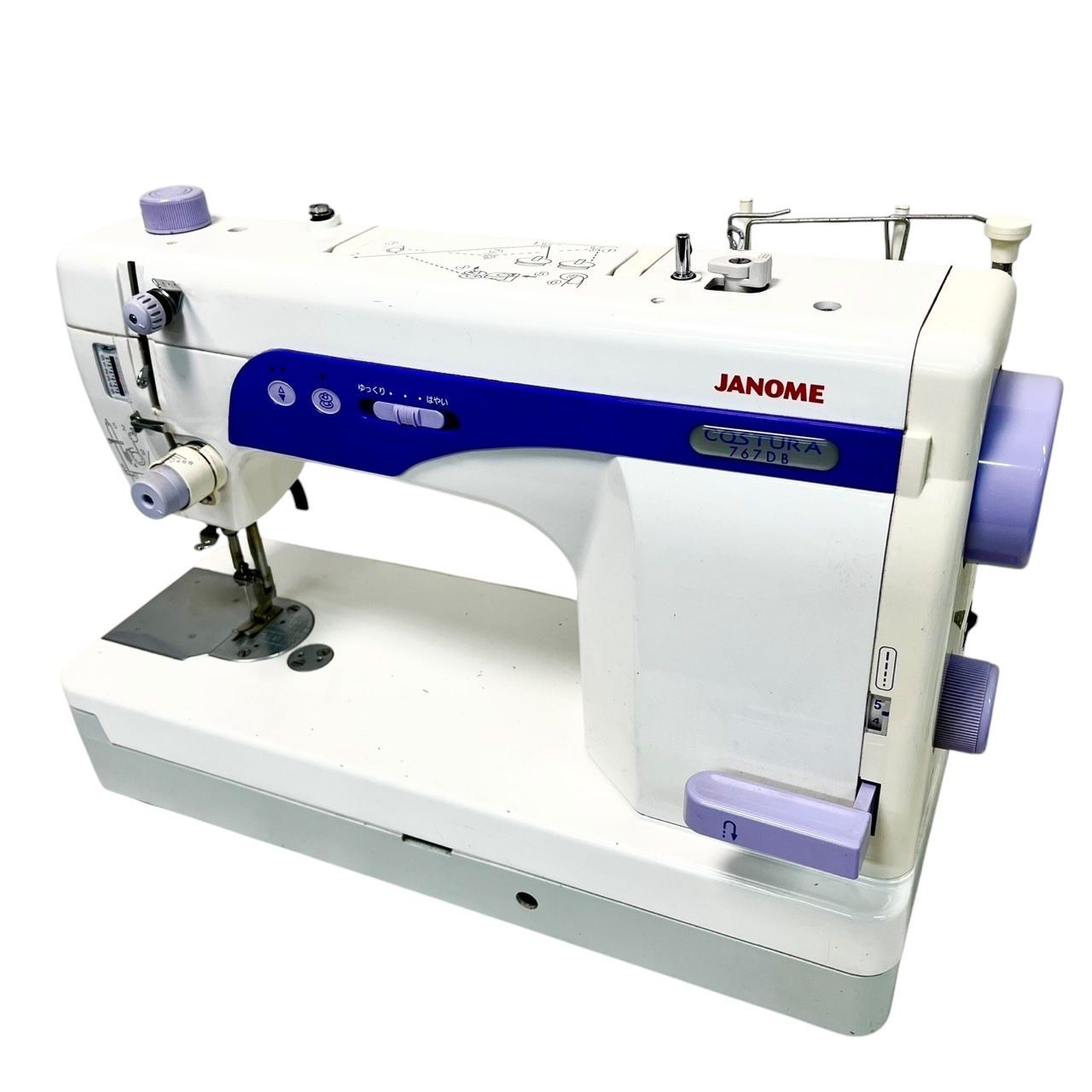 JANOME ジャノメ COSTURA コスチューラ 767DB ミシン 高速直線ミシン 手工芸 裁縫 - メルカリ