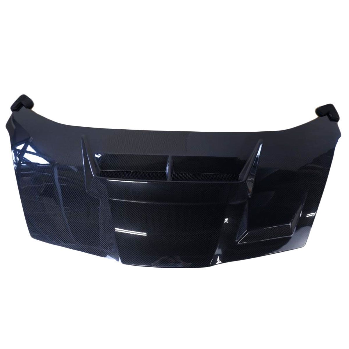エアロ カーボン ボンネット フード ホンダフィット RS GE8 、GE6, GP1 カーボンボンネット - パーツ