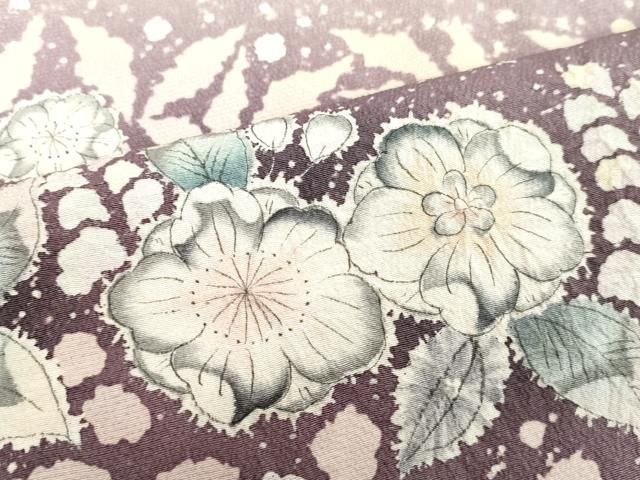 平和屋着物○越後十日町の一流染匠 桐屋・翠山工房 訪問着 絞り 辻が花