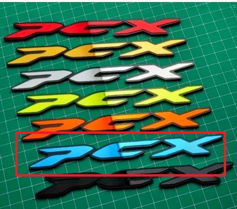 ホンダ HONDA PCX125 PCX150 PCX160用 立体エンブレム JK05 JK06 KF47 JF28 KF12 JF56 KF18 JF81 JF84 KF30 2枚セット ...