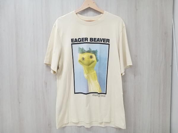 Martine rose 22SS CLASSIC TSHIRTS VANILLA EAGER BEAVER マーティンローズ イエロー ...