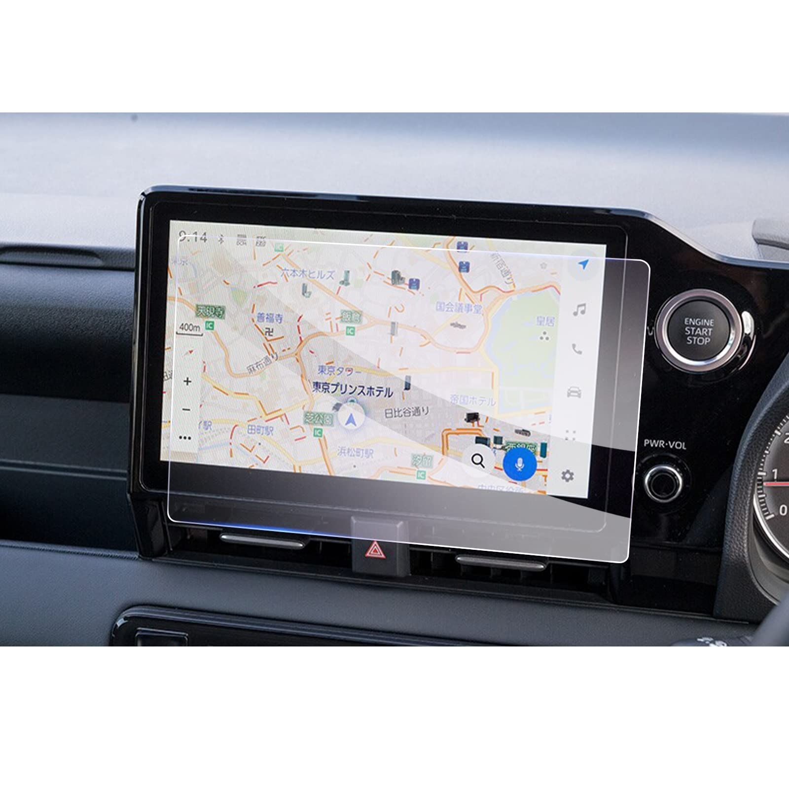 新品 【GAFAT】 トヨタ ノア ヴォクシー R90W型 4代目 10.5インチ R4.1~ 新型 T-Connectナビ 純正ナビ ノア ヴォクシー 90系 新型 ナビ フィルム 10.5 ...