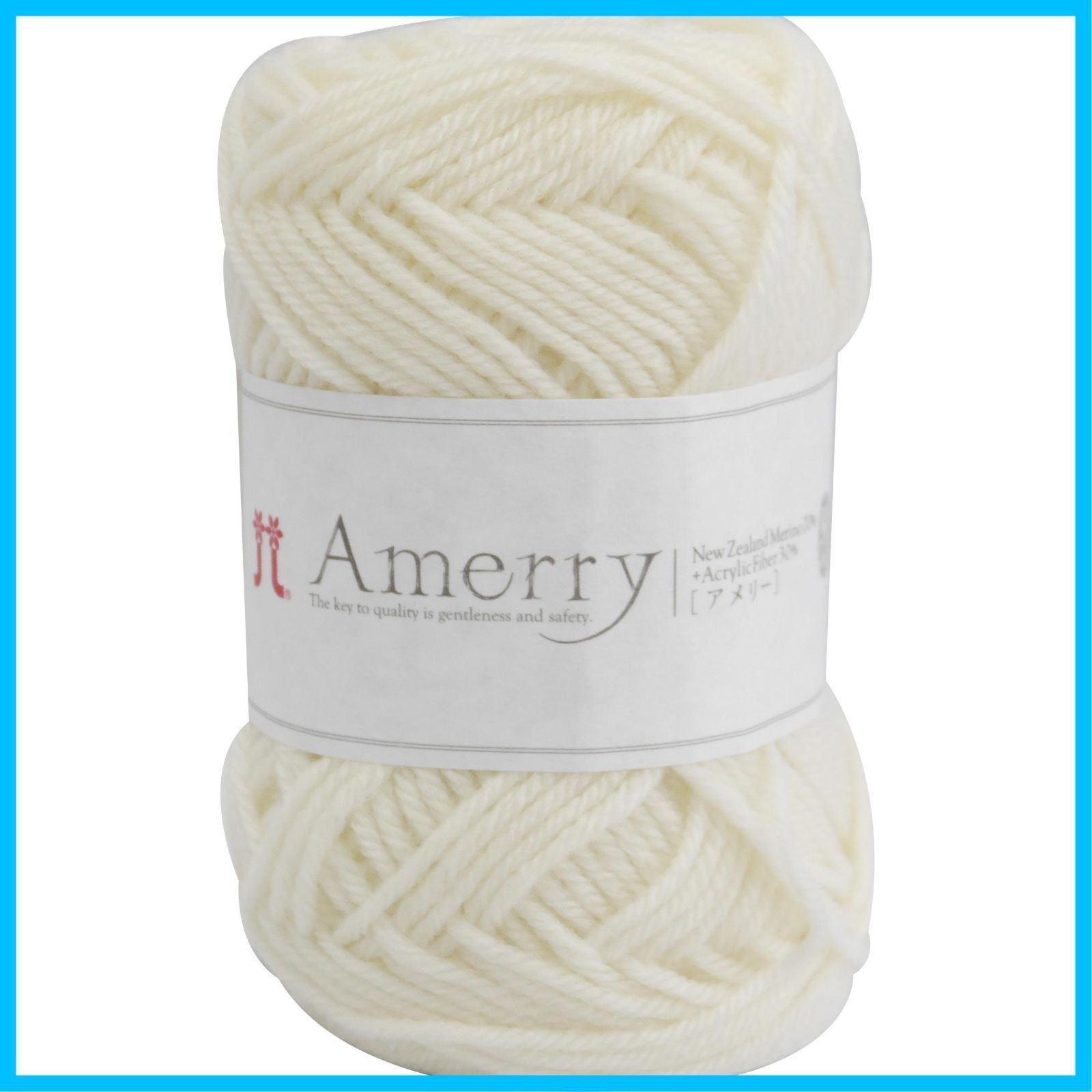 【特価商品】系 ホワイト 40g col.20 約110m 並太 毛糸 5玉セット アメリー 2261 ハマナカ - メルカリ