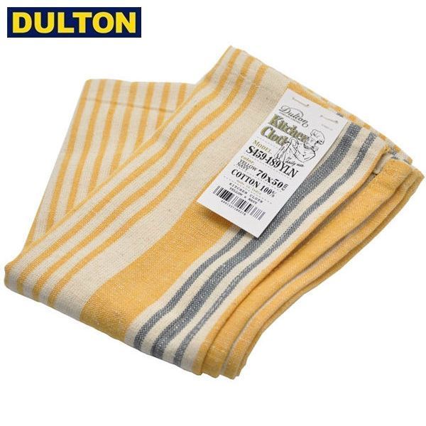 DULTON キッチン クロス イエロー×ネイビー KITCHEN CLOTH YELLOW/NAVY 【品番：S459-189YLN】 ダルトン インダストリアル アメリカン ヴィンテージ ...