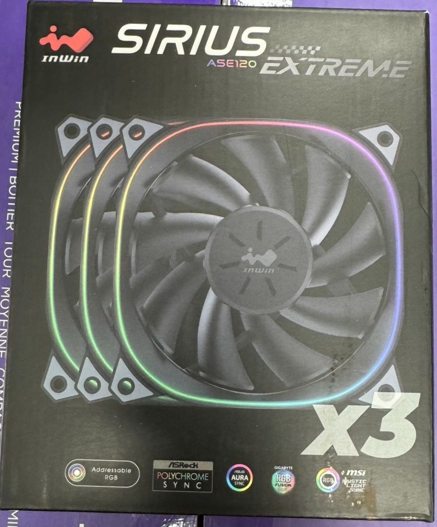 inwin Sirius Loop ASL120 ケースファン 3個パック - メルカリ