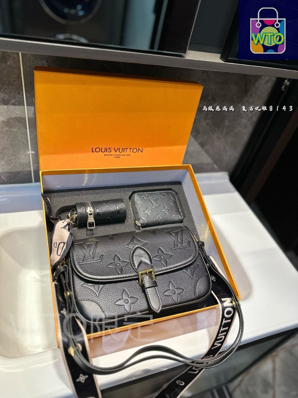 【今日特価】LV 3点セット, バゲットバッグ＆コインケース＆ウォレット, ギフトボックス付き, 超お得なセット！ [本日特価|新品未使用品]-WT0輸入 - メルカリ