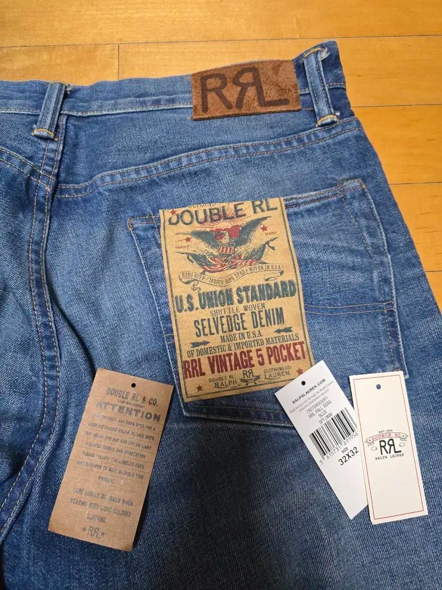32x32 RRL ヴィンテージ 五 ポケット ( 5 ポケット) グランドフォールズ - メルカリ