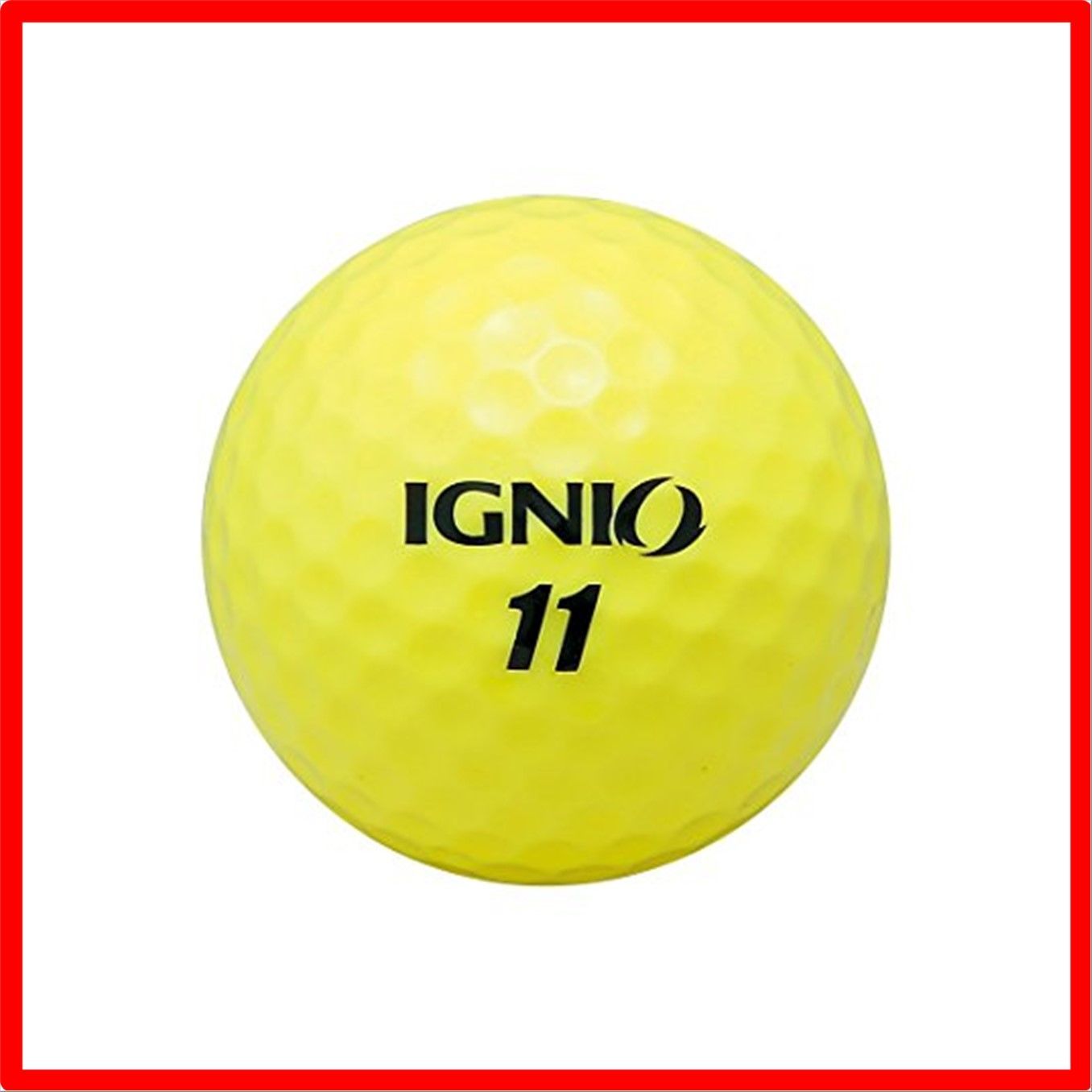 【送料無料】 イグニオ(IGNIO) ゴルフボール DISTANCE ディスタンス 1ダース (12個入) イエロー - らならなショップ - メルカリ
