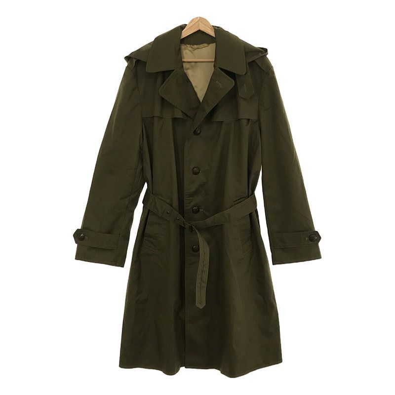 ポーランド軍 タイプオフィサートレンチコート ブラック M ポーランド