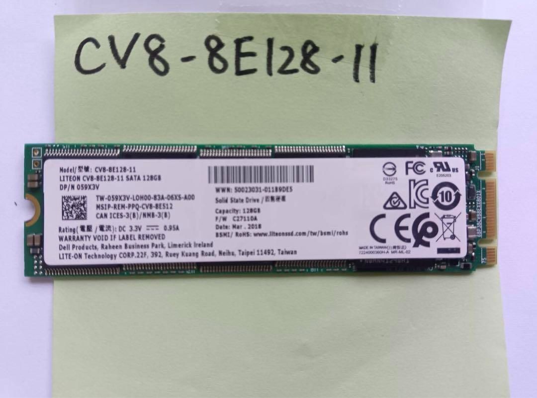 LITEON CV8-8E128-11 128GB SSD SATA M.2 - メルカリ