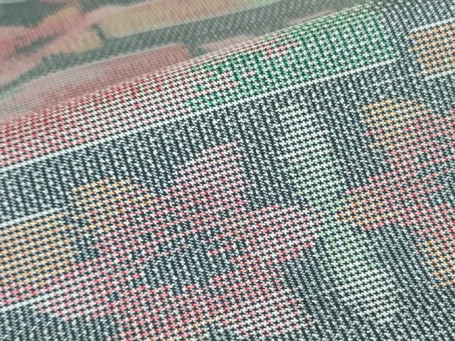 平和屋着物□本場大島紬 横段花文 正絹 逸品 DAAW0977op - メルカリ