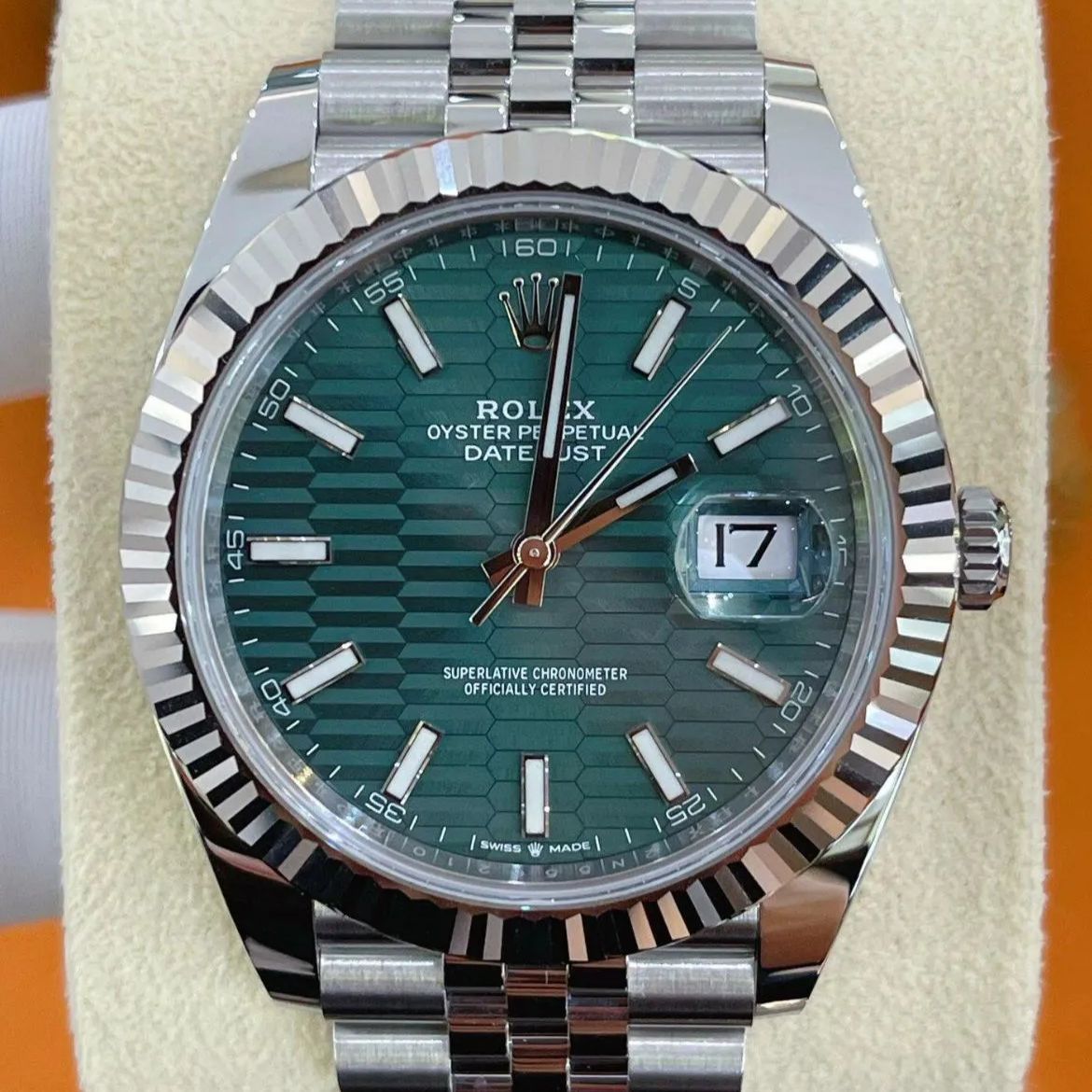 Rolex ロレックス ログウォッチ 41mm - メルカリ