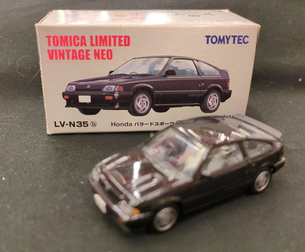 トミーテック TOMICA LIMITED VINTAGE NEO HondaバラードスポーツCR-X Si (85年式)(黒) LV ...
