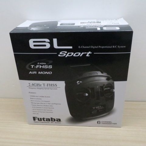 未使用 FUTABA T6L Sport (6ch 2.4GHz T-FHSS Air mono) プロポ 双葉電子工業 - メルカリ