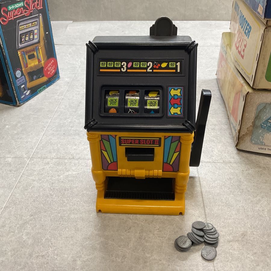 エポック社 スーパースロット? AUTO SHOOTER CRAPS TABLE オートシューター クラップステーブル サンダリヤ ウマパカ ...