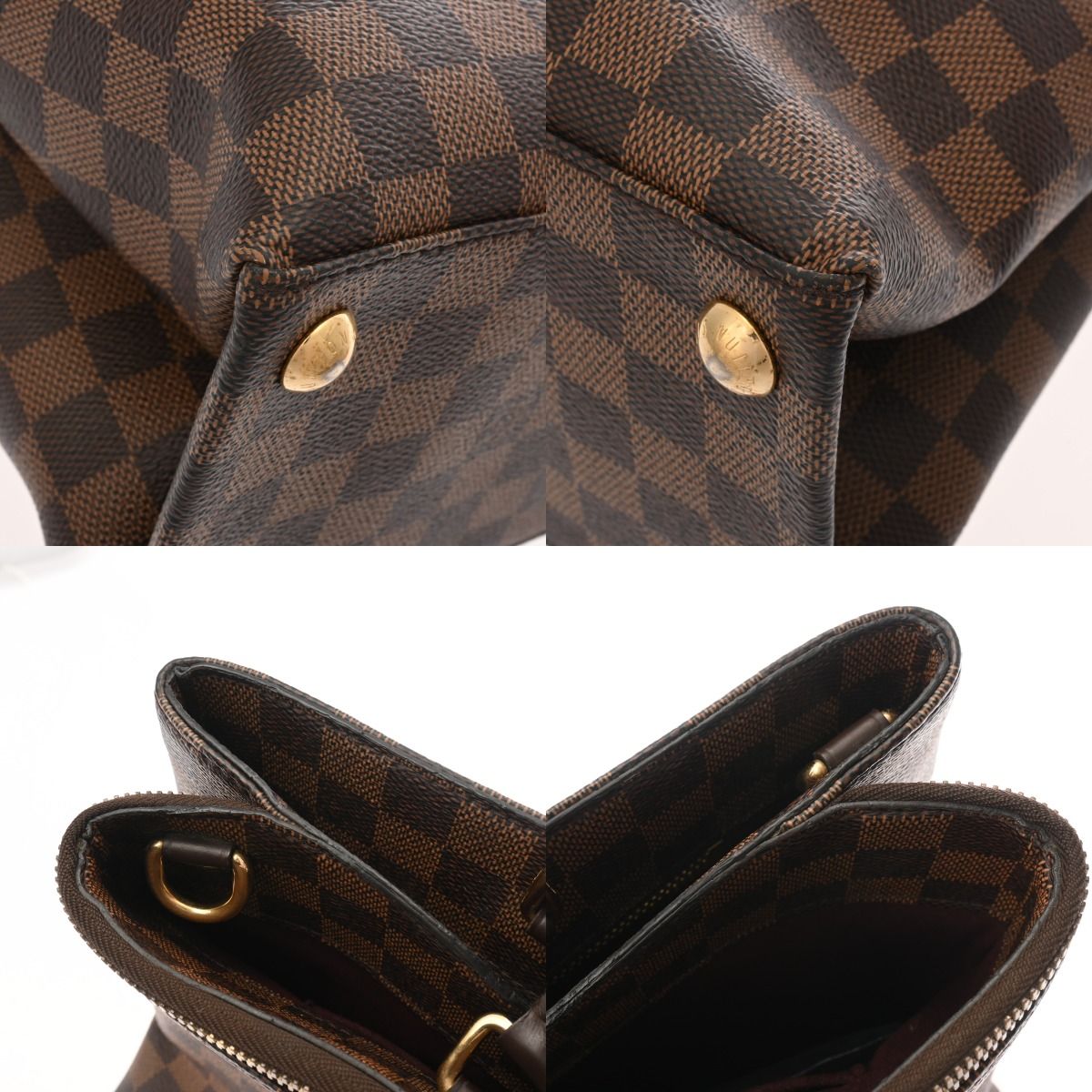 ルイヴィトン ダミエ ブロンプトン 2way ブラウン N41582 ユニセックス