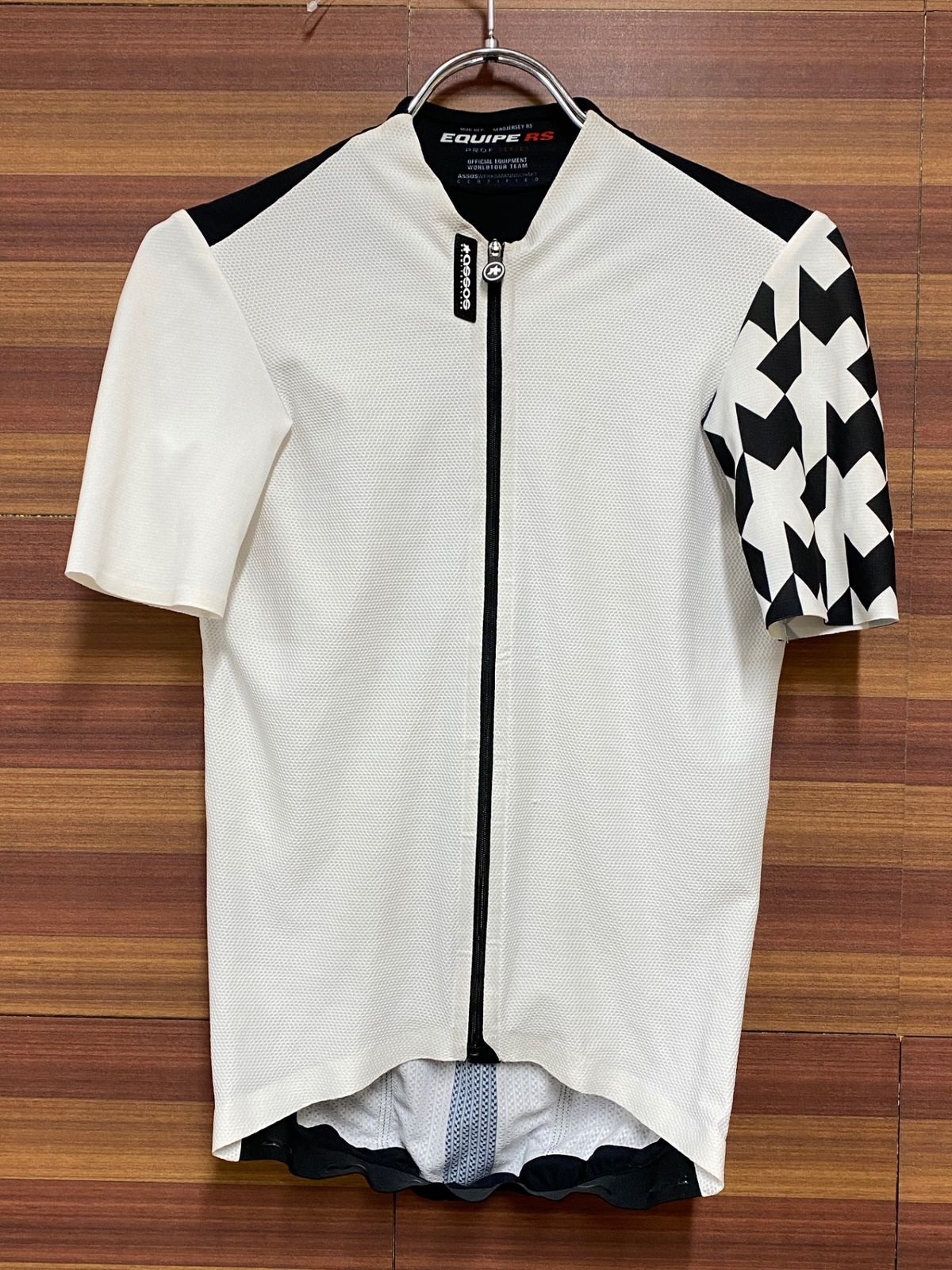 ID012 アソス assos EQUIPE RS PROF SERIES 半袖 サイクルジャージ 白 S - メルカリ